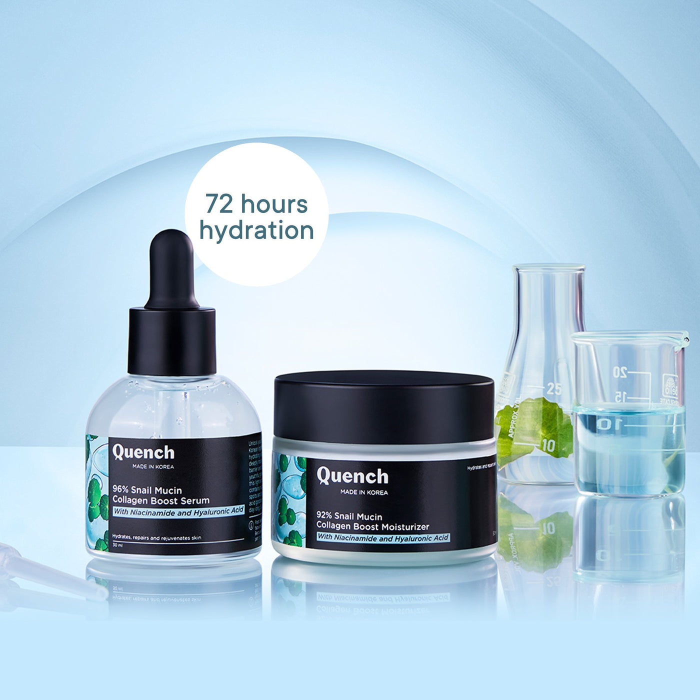 Intense Hydration Snail Mucin Duo – Quench Botanics