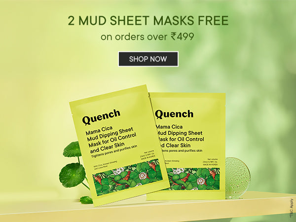 Shop over Rs. 499/ | Sheet Mask – Quench Botanics