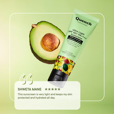 Ultra Light SPF 50+ PA++++ Sunscreen with Avocado Vitamins C & E - 50 ...